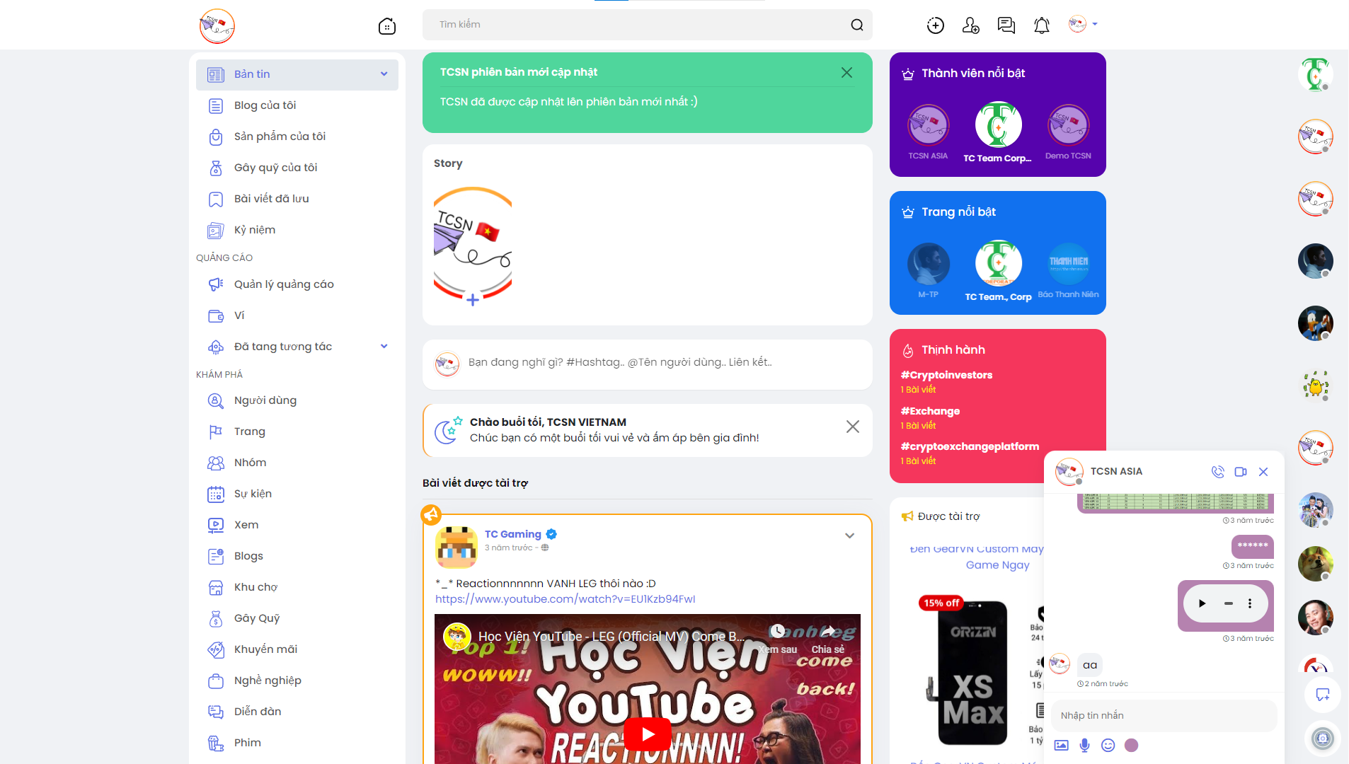 Bảng giá – TC Team Co., Ltd